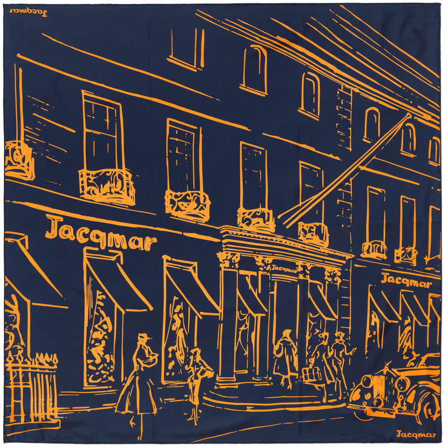 Jacqmar finest silk scarves.