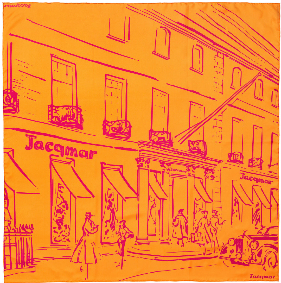 Jacqmar finest silk scarves.